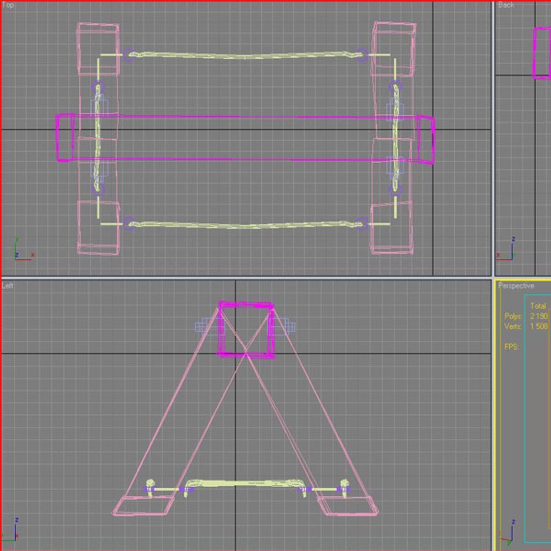 Free Wooden Base Goat 3d Model