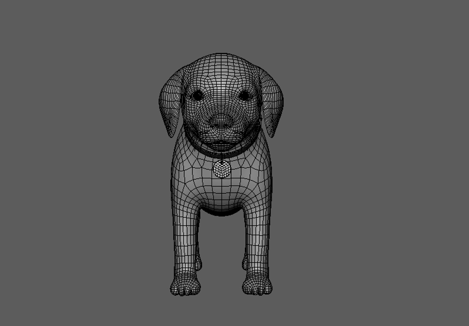Cartoon Dog- Base Mesh 3D Model - TurboSquid 2182262