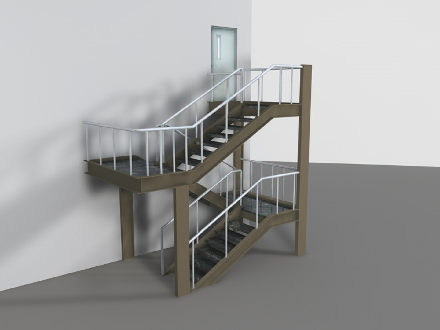 Stairs 3d Max