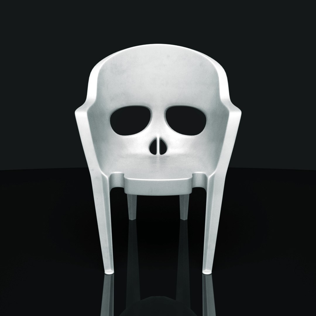 Chair Skull Model - TurboSquid 1177044
