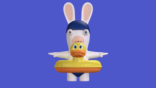 Rabbids Character Collection 8K 3D model - TurboSquid 1773612