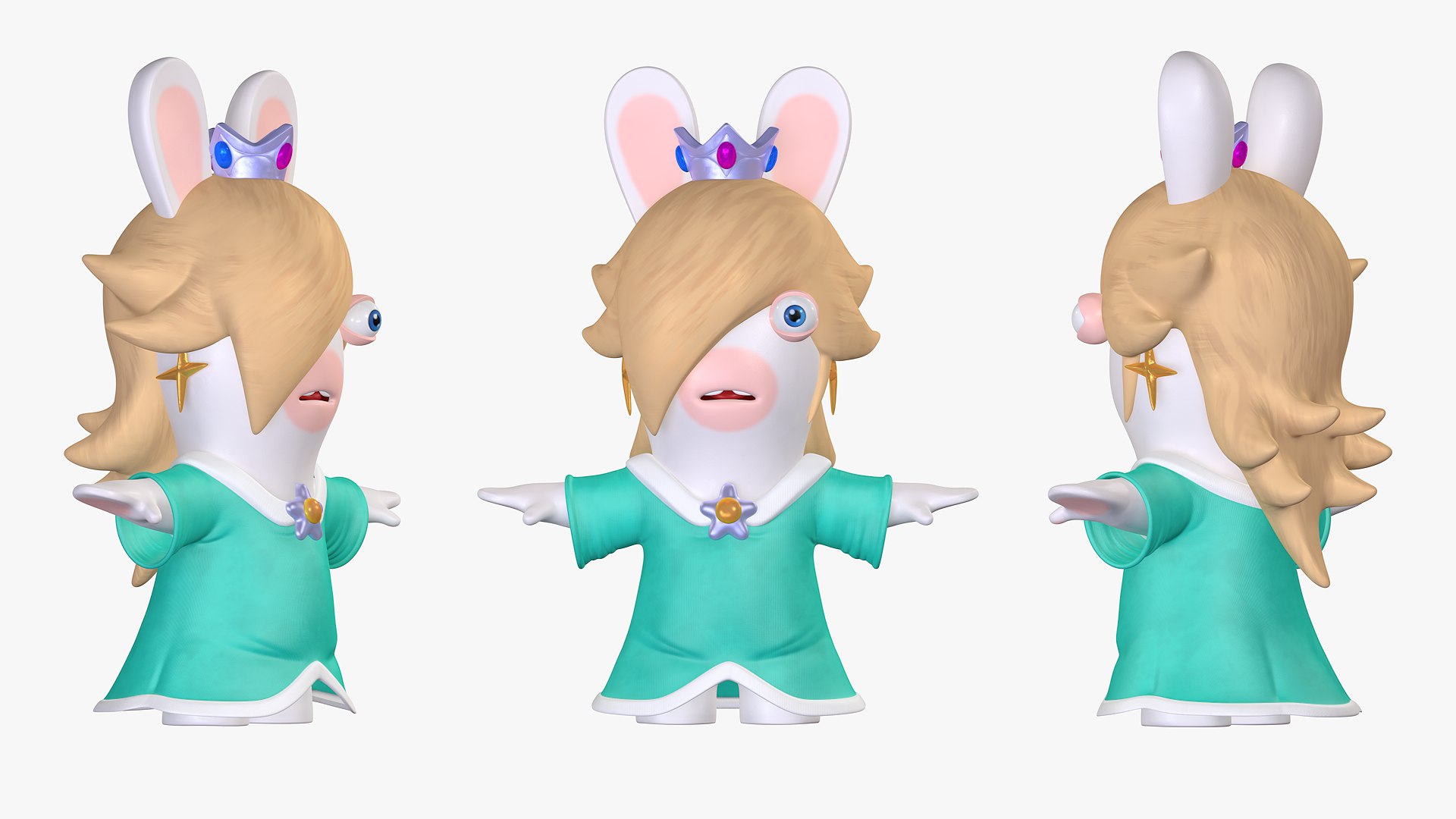 Rabbids Character Collection 8K 3D model - TurboSquid 1773612