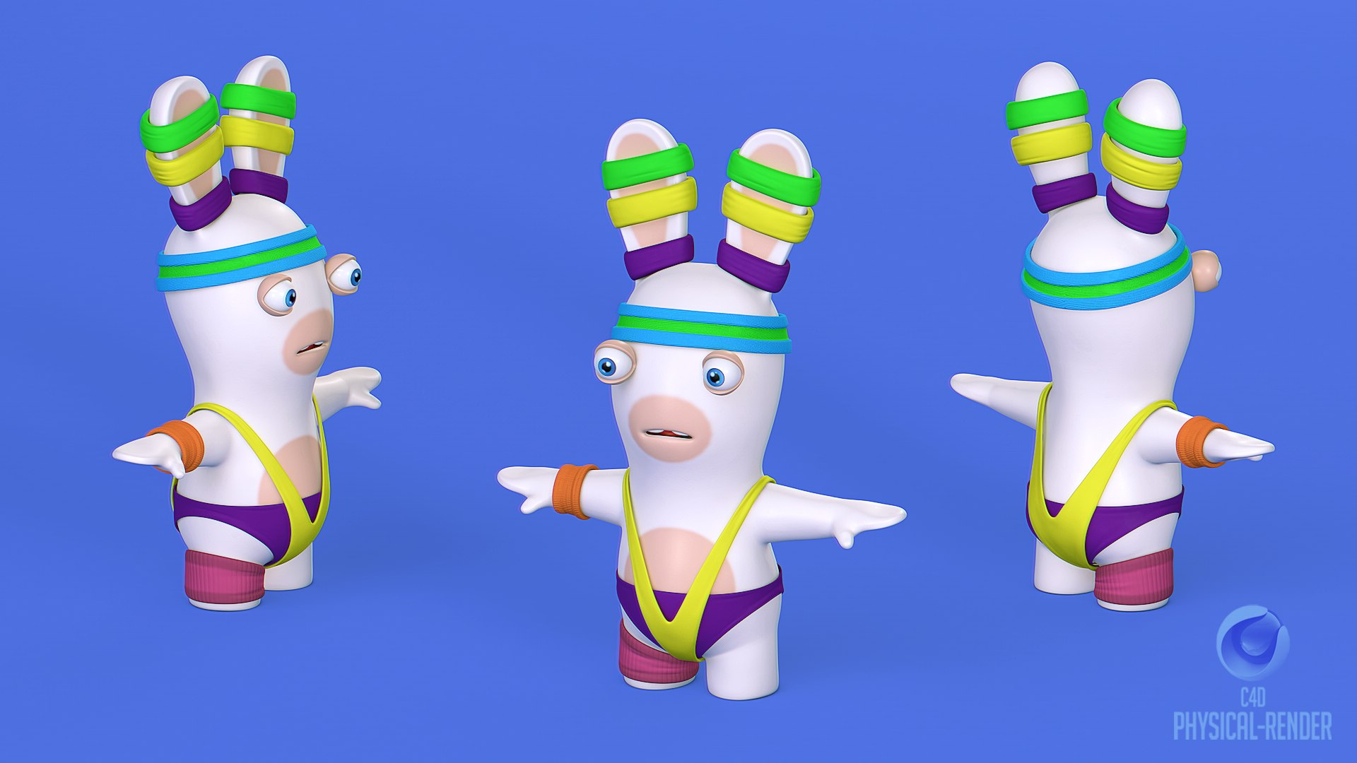 Rabbids Character Collection 8K 3D model - TurboSquid 1773612