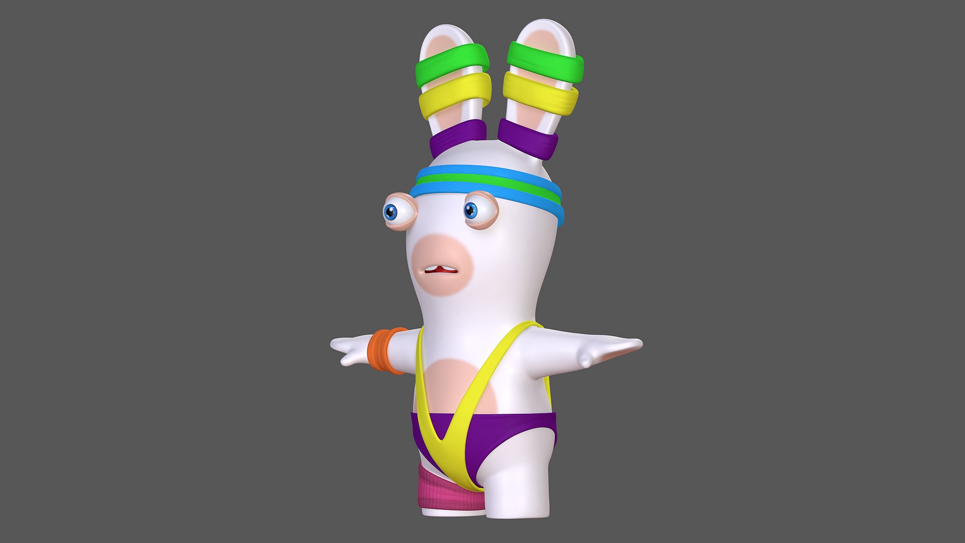 Rabbids Character Collection 8K 3D model - TurboSquid 1773612