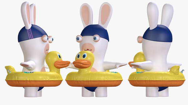 Rabbids Character Collection 8K 3D model - TurboSquid 1773612