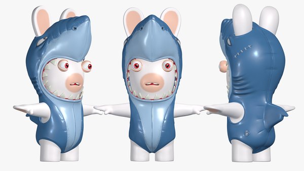 Rabbids Character Collection 8K 3D model - TurboSquid 1773612