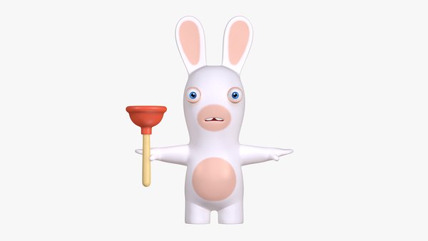 Rabbids Character Collection 8K 3D model - TurboSquid 1773612