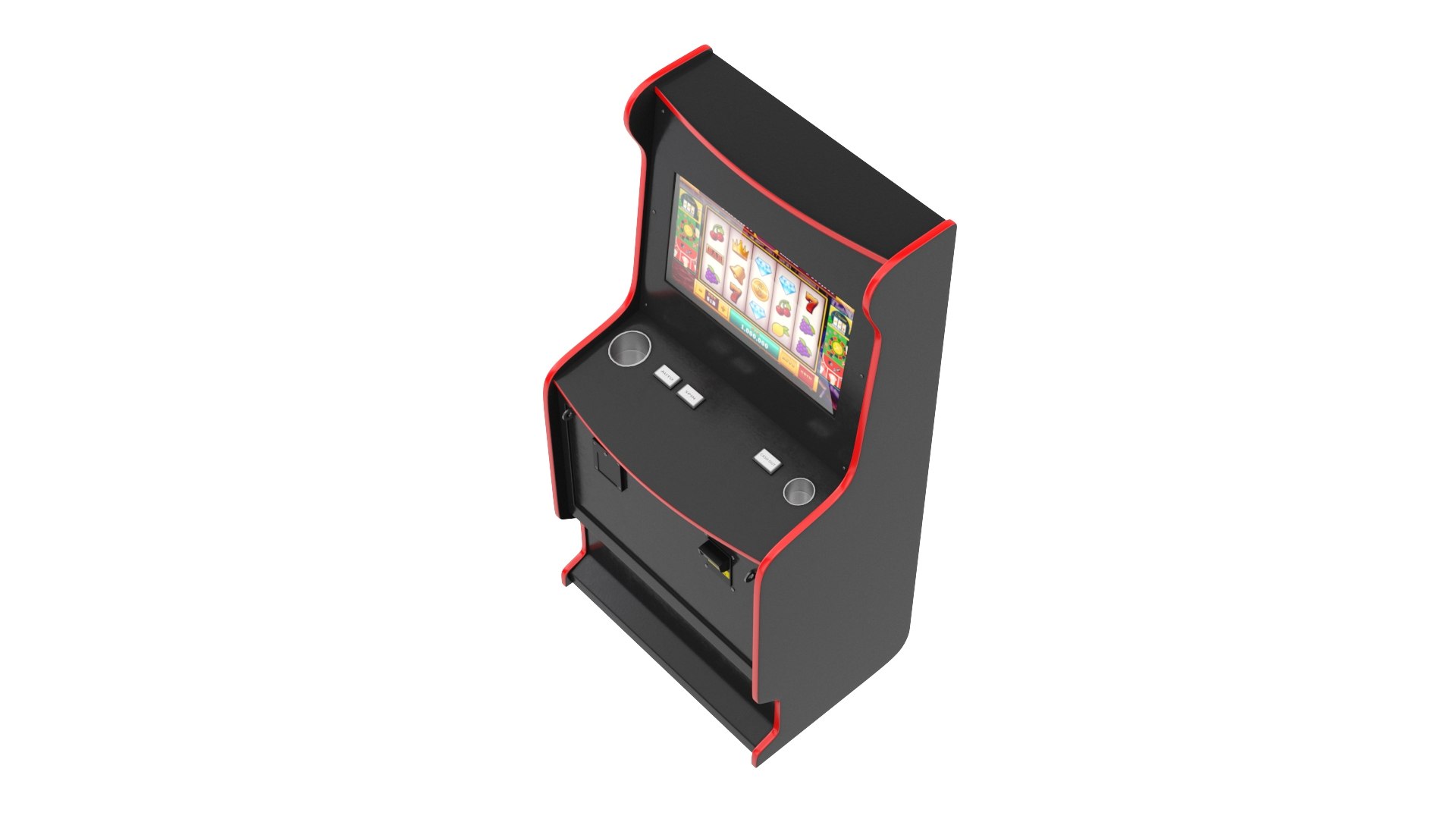 3D Model Slot Machine - TurboSquid 1711832