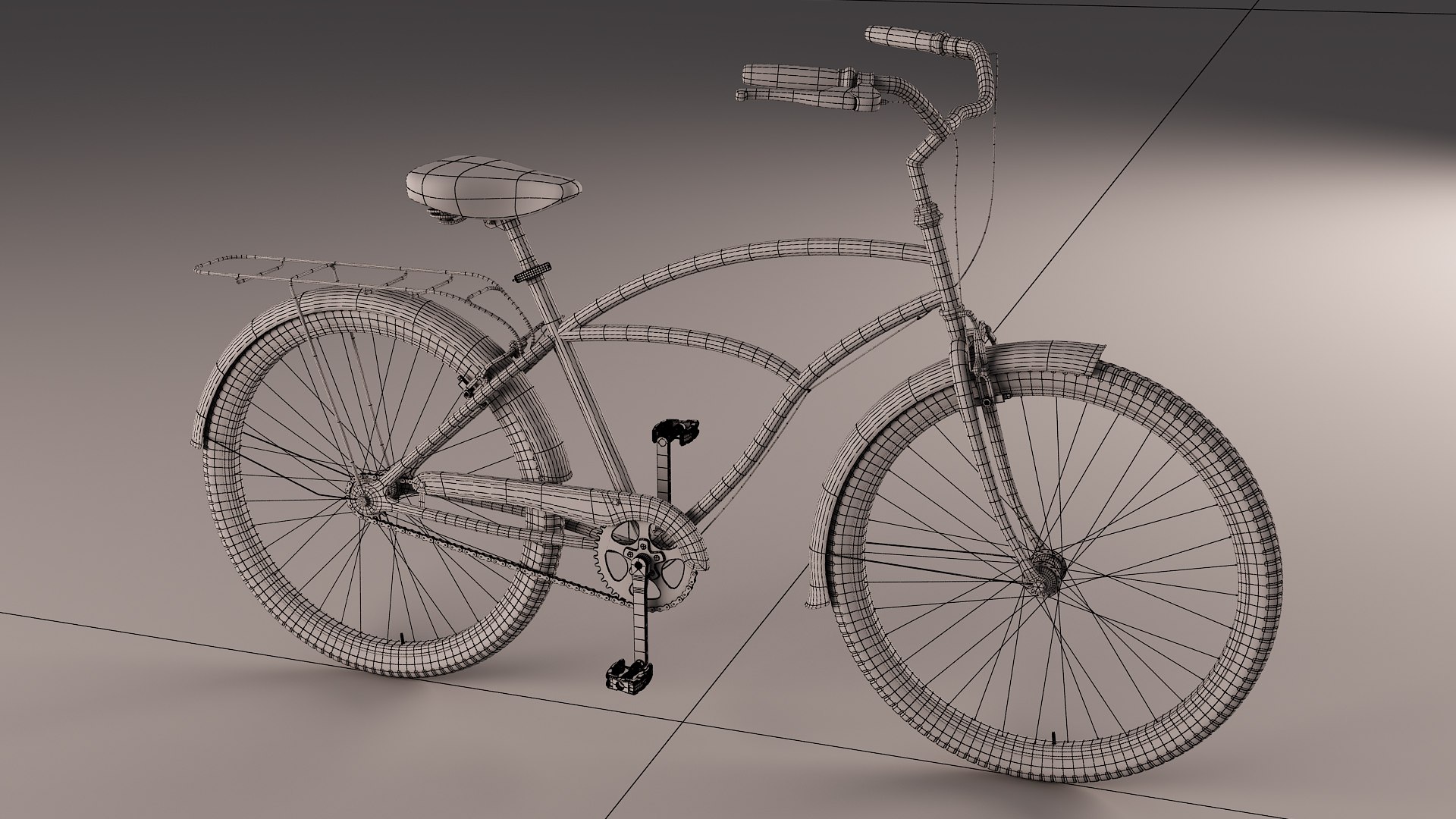 Bicycle 3d Max
