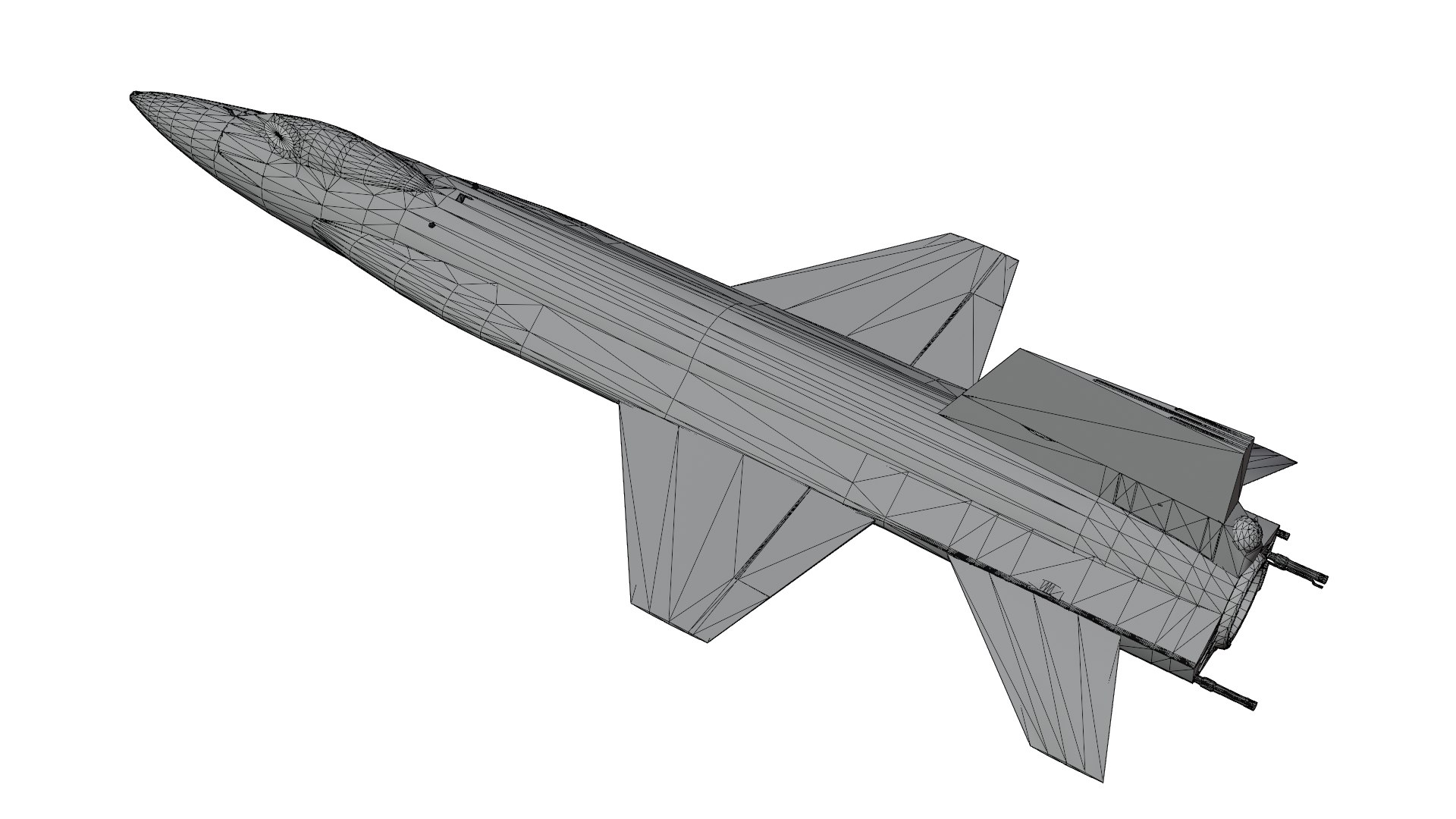 Experimental Aircraft X-15 3D Model - TurboSquid 2326254