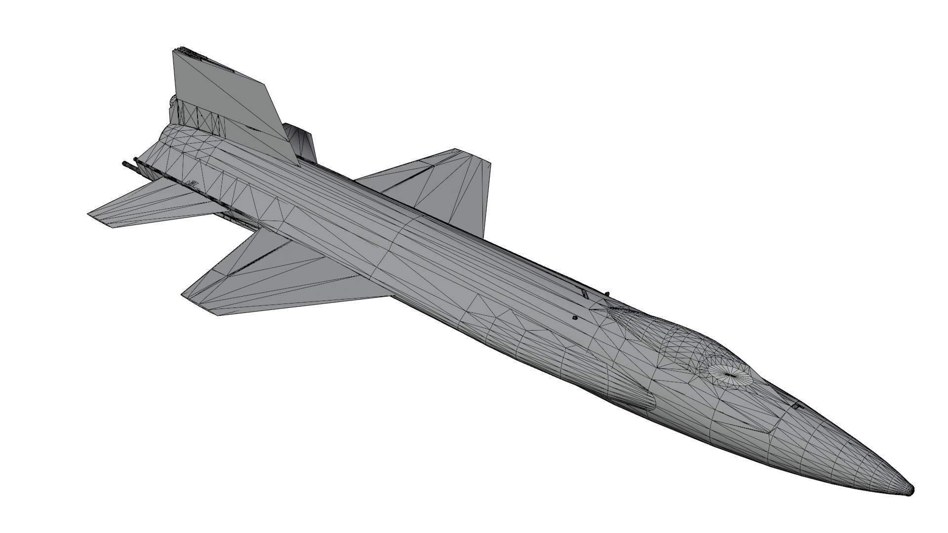 Experimental Aircraft X-15 3D Model - TurboSquid 2326254