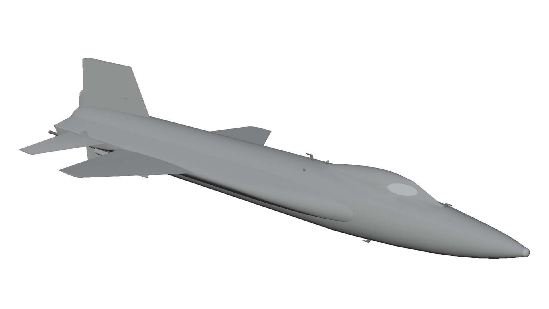 Experimental Aircraft X-15 3D Model - TurboSquid 2326254