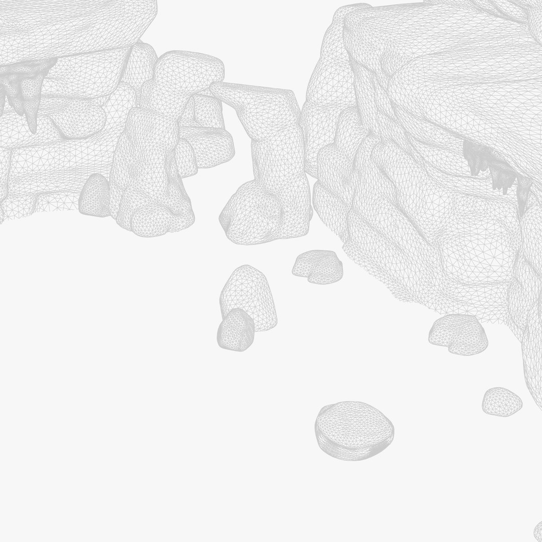 3D Stylized Stone Rock Pack Model - TurboSquid 2171652