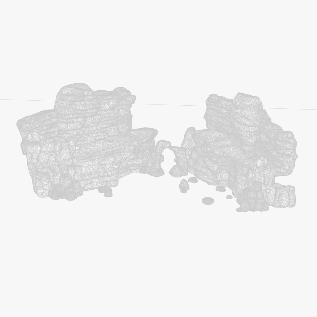 3D Stylized Stone Rock Pack Model - TurboSquid 2171652