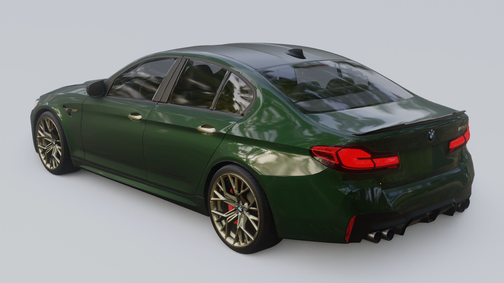 BMW M5 Model - TurboSquid 2230819