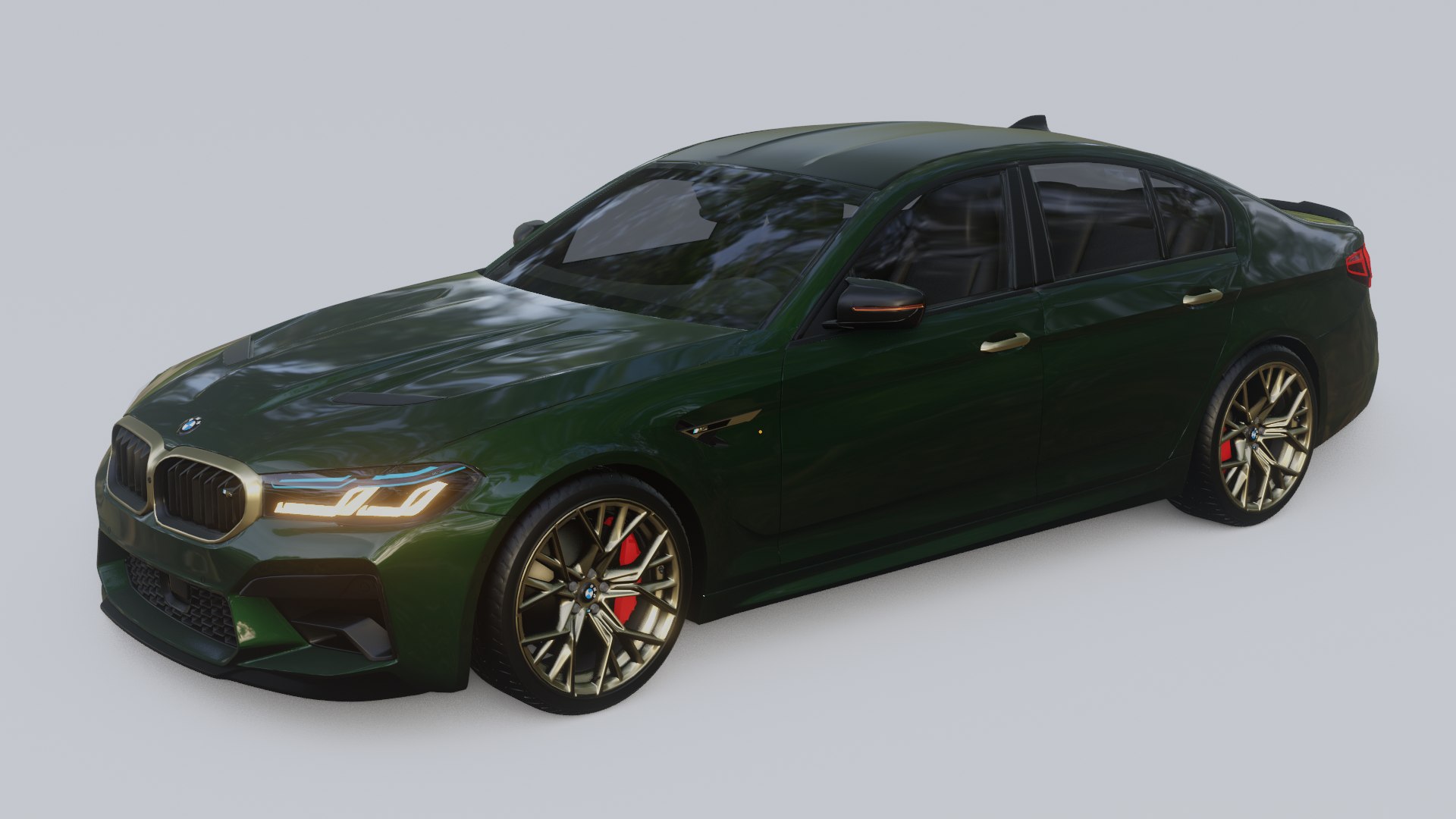 BMW M5 Model - TurboSquid 2230819