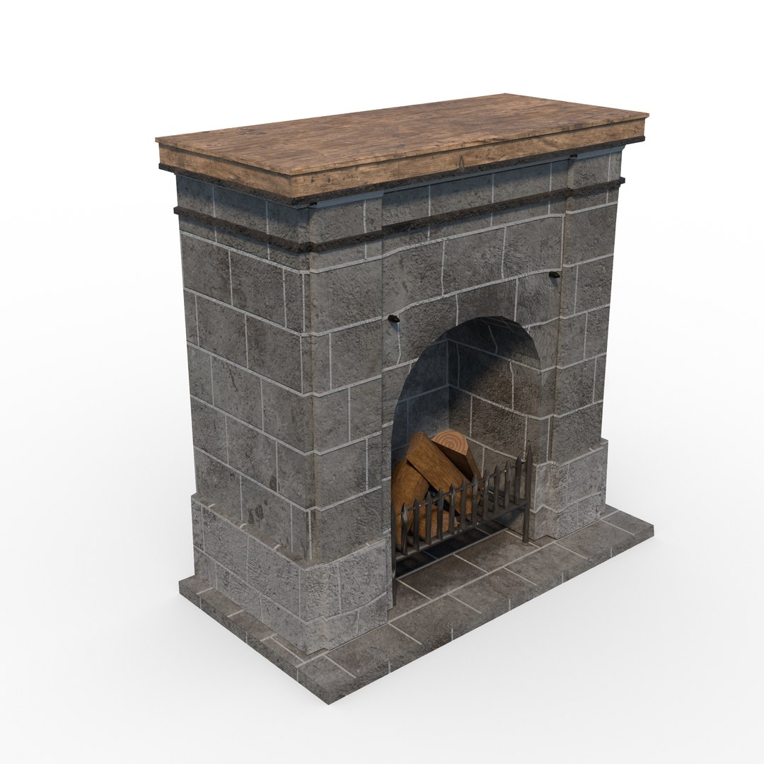 3D Fire Place - TurboSquid 2061884