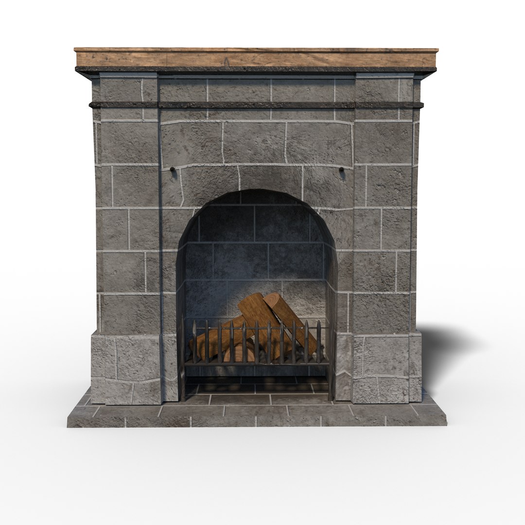 3D Fire Place - TurboSquid 2061884