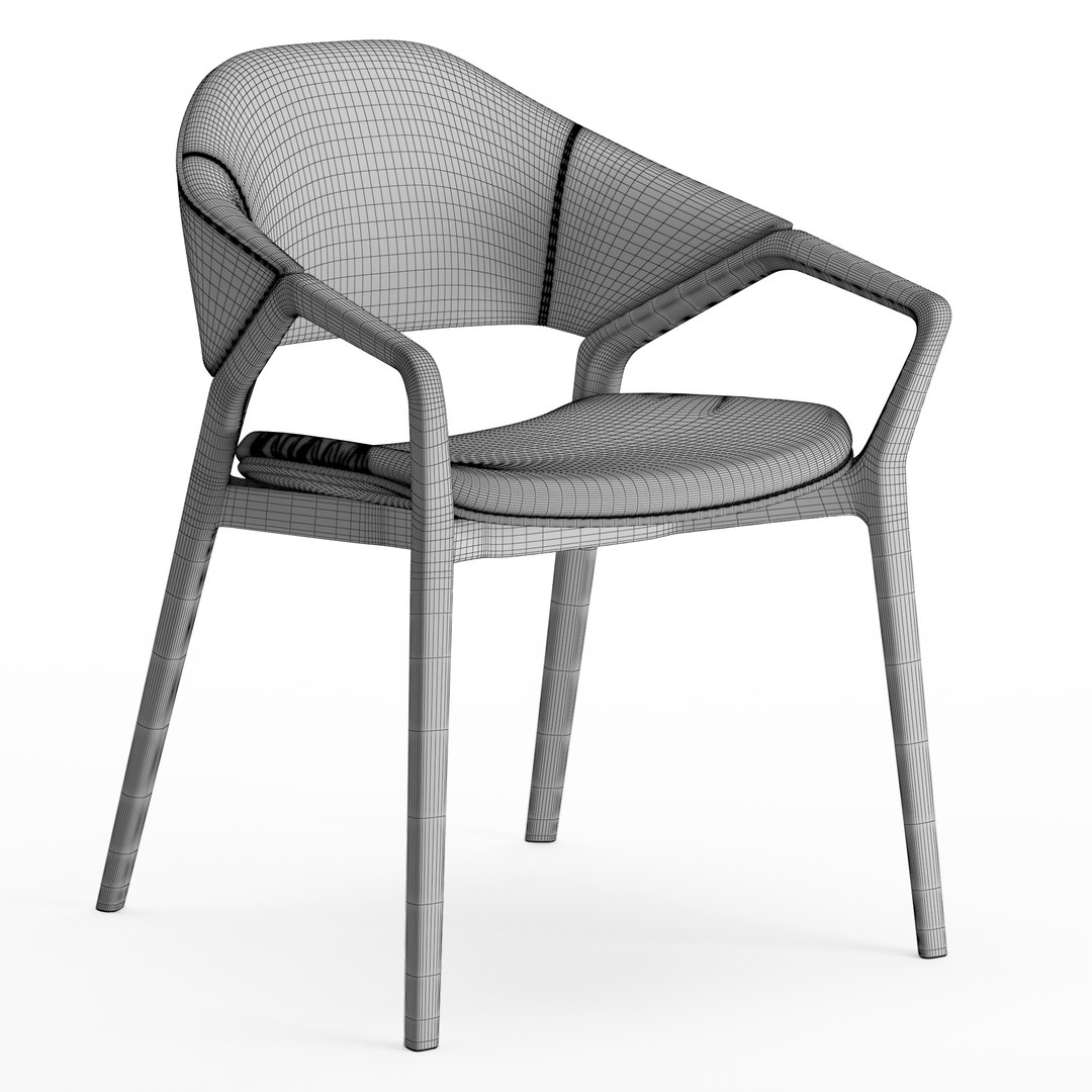 Ozzo Chair Lara Model - TurboSquid 2094646