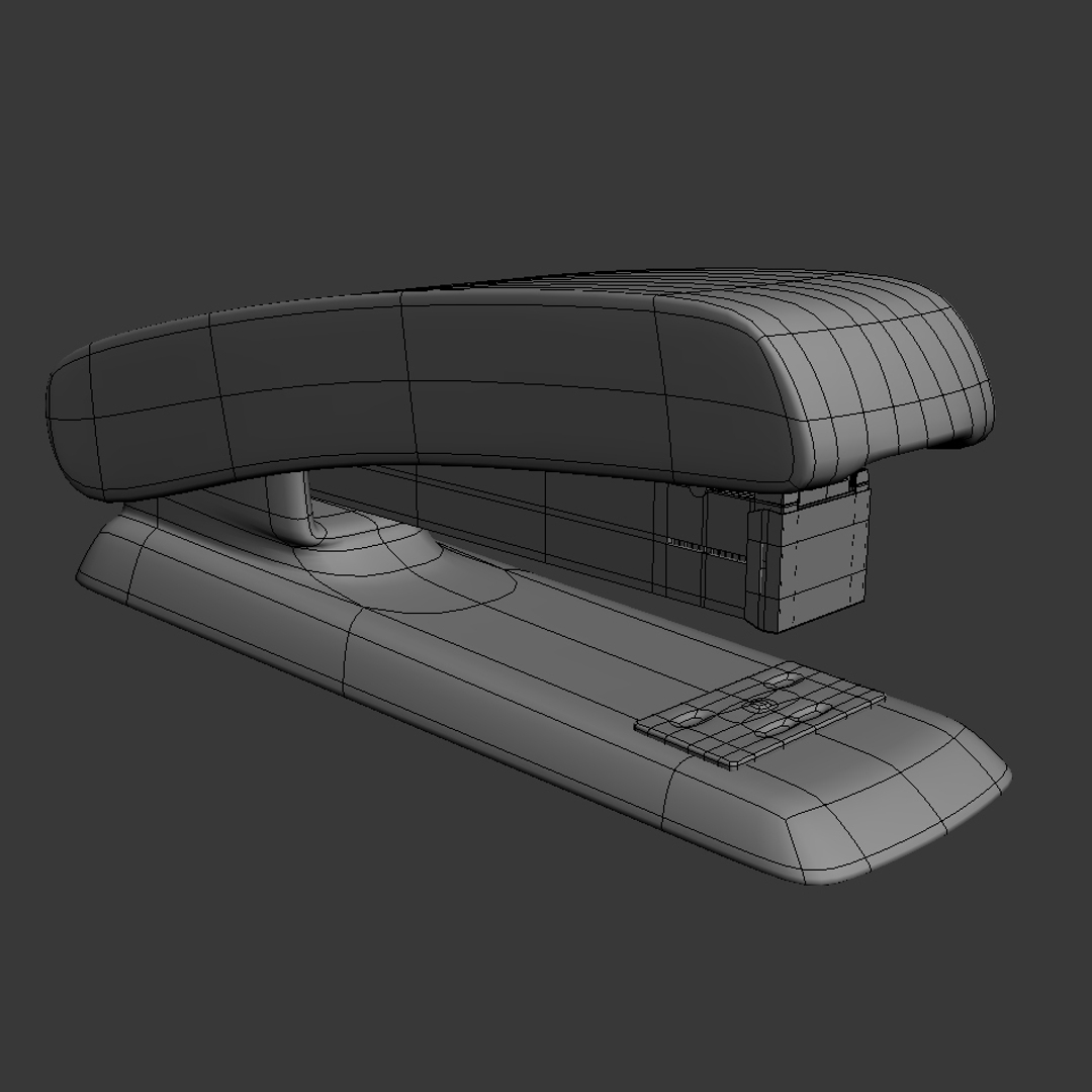 3d model stapler staple