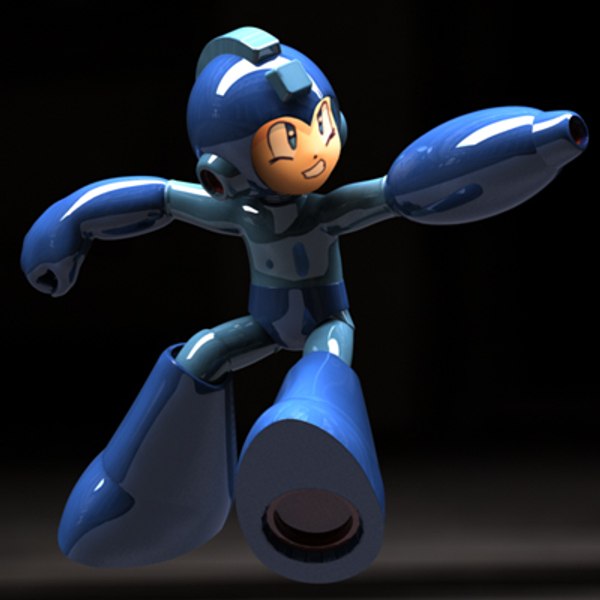Free 3D Megaman Models | TurboSquid