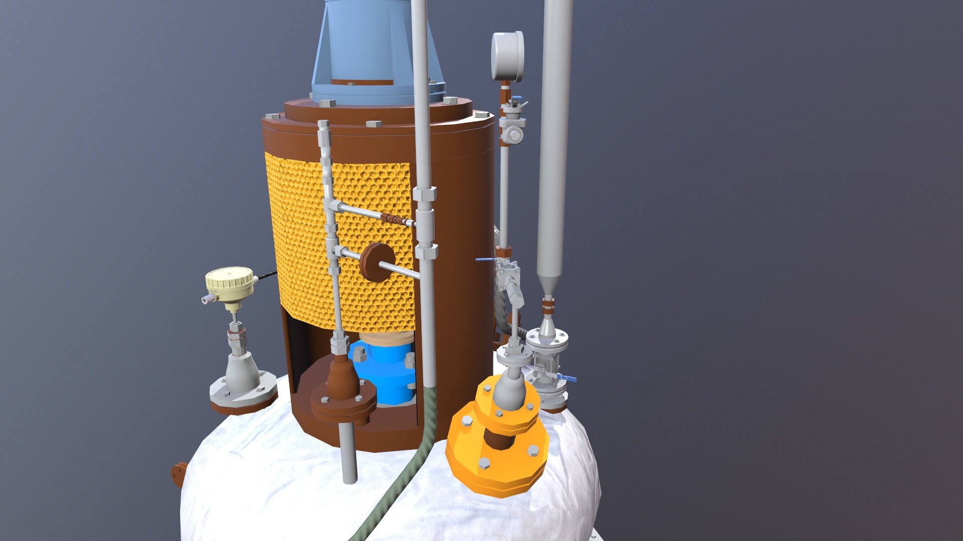 3D Model Blender Mixer Machine - TurboSquid 2291502