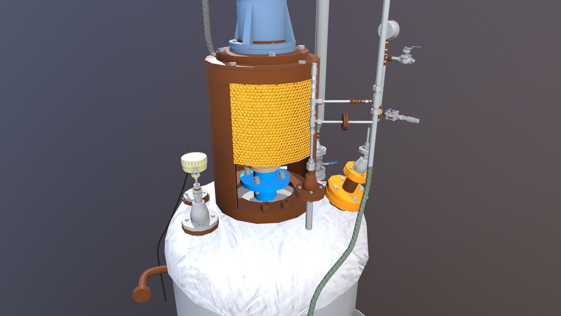 3D Model Blender Mixer Machine - TurboSquid 2291502