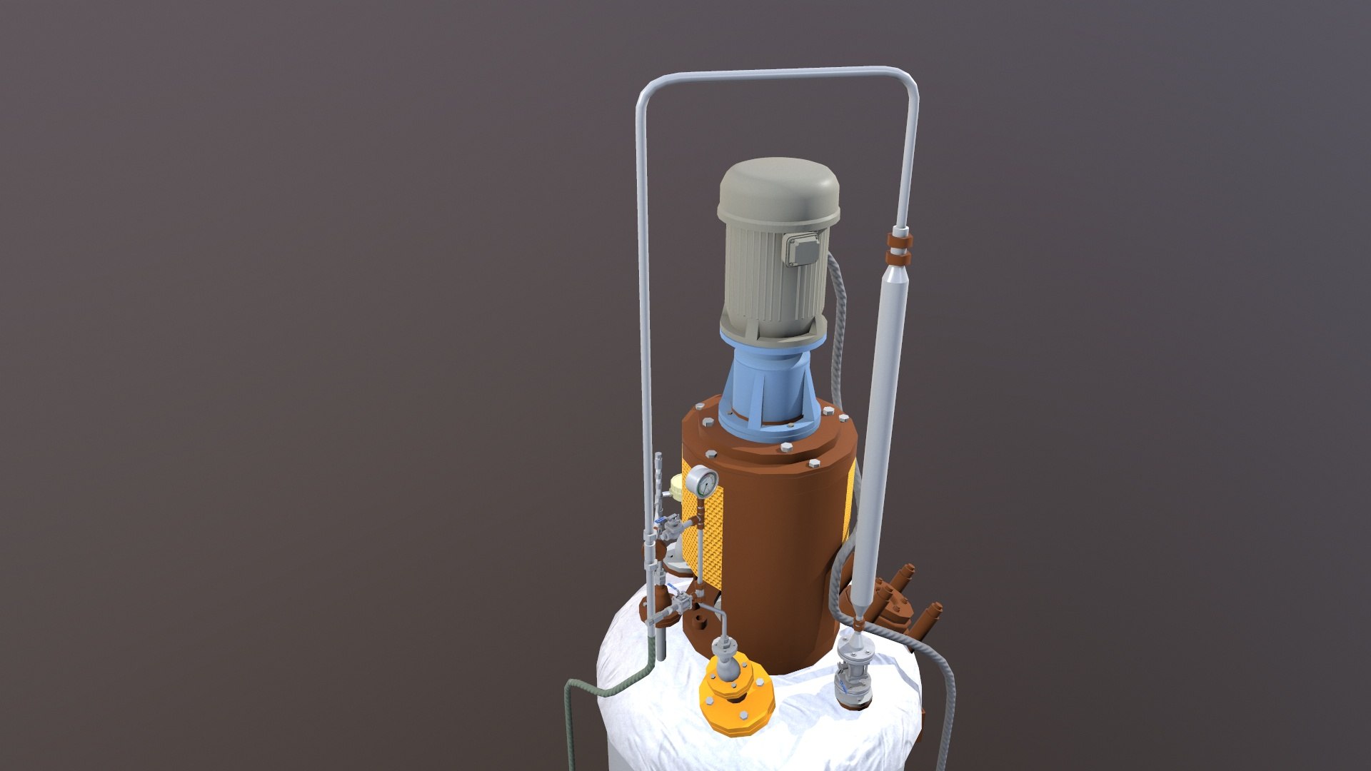 3D Model Blender Mixer Machine - TurboSquid 2291502