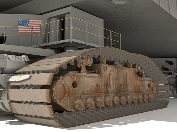 3d mobile launch platform crawler