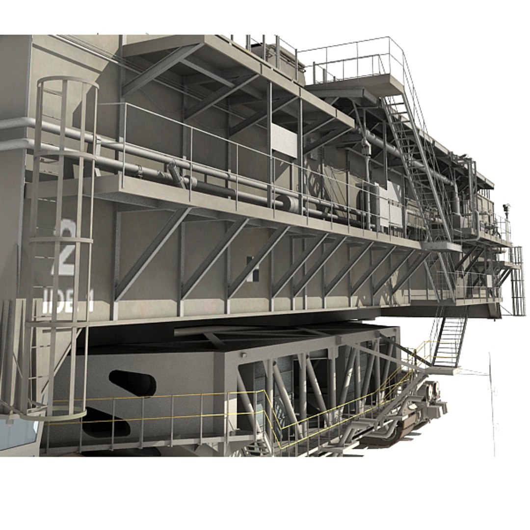 3d mobile launch platform crawler
