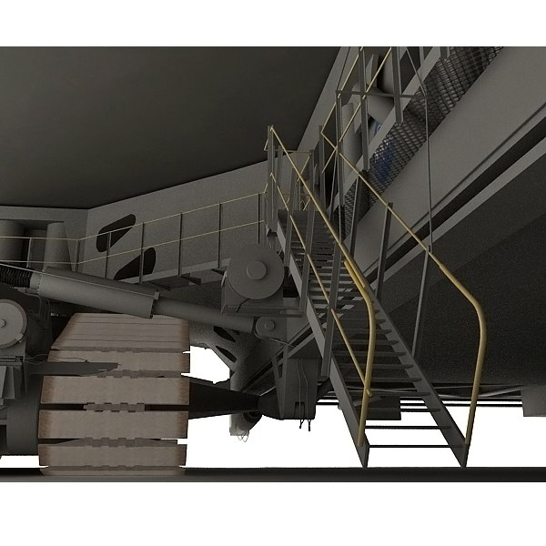 3d mobile launch platform crawler