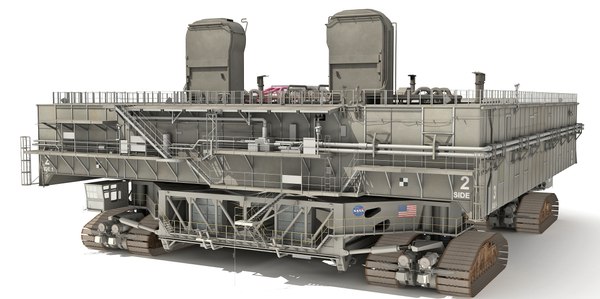 3d mobile launch platform crawler