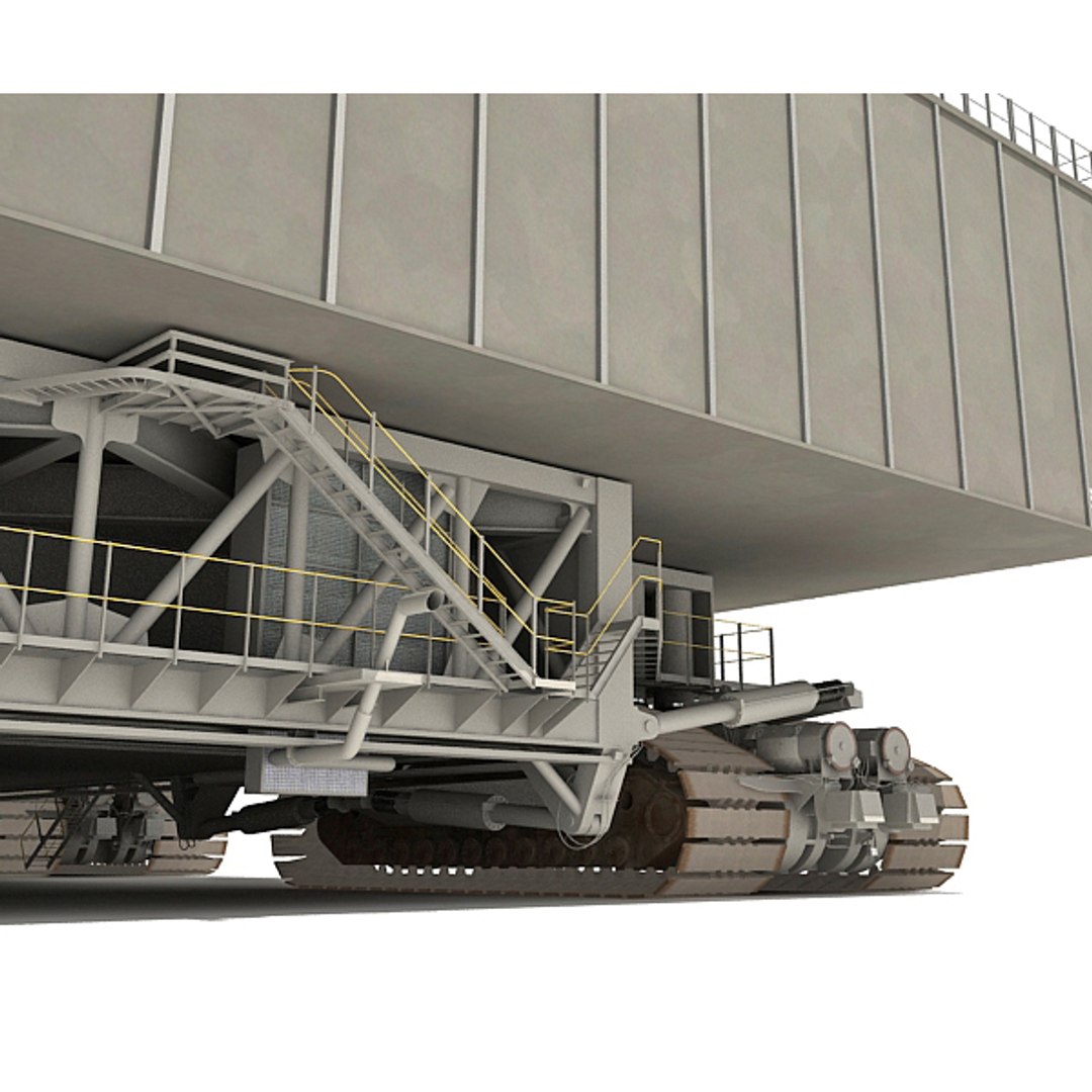 3d mobile launch platform crawler