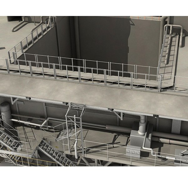 3d mobile launch platform crawler