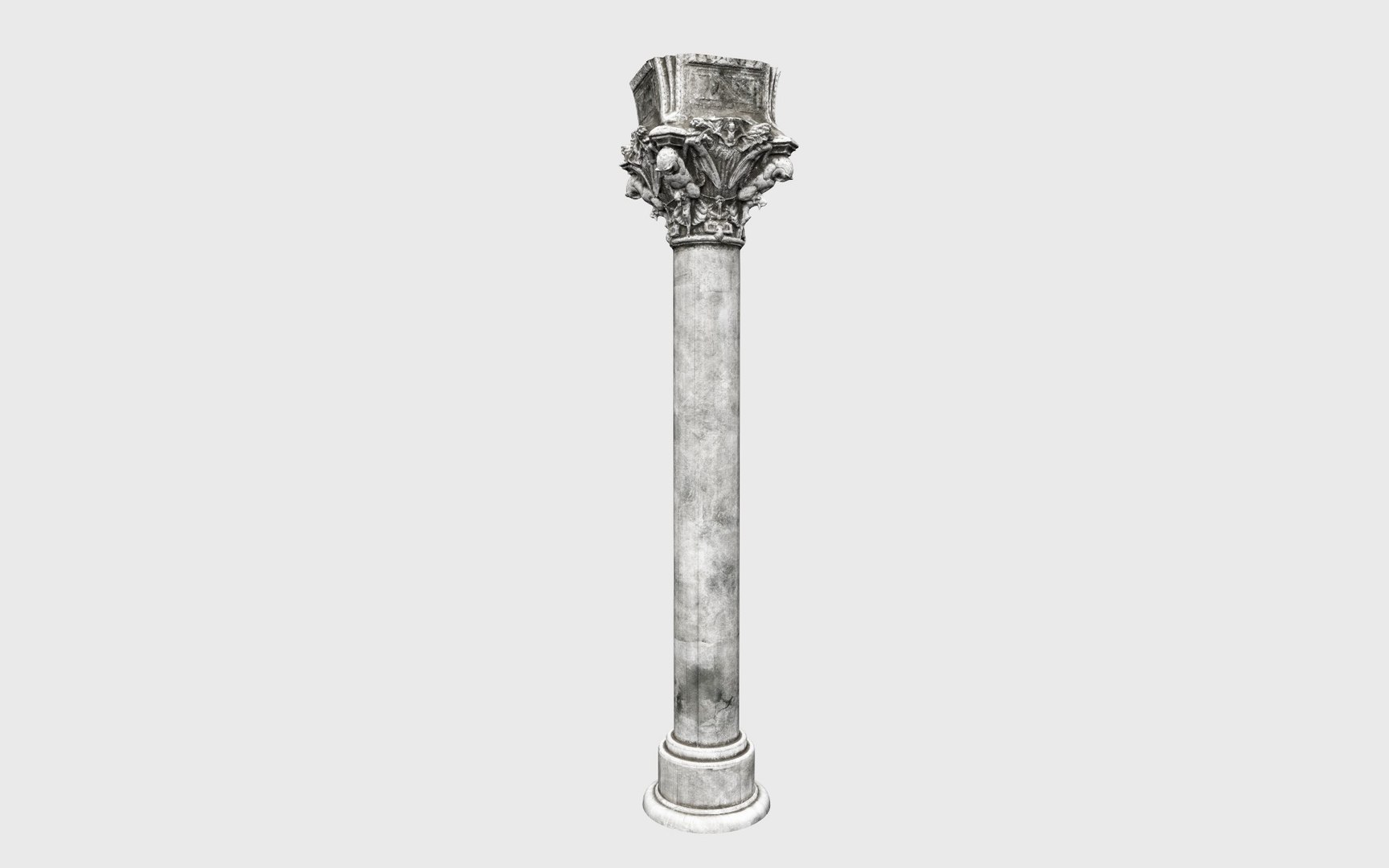 3D Column Architecture - TurboSquid 1553112