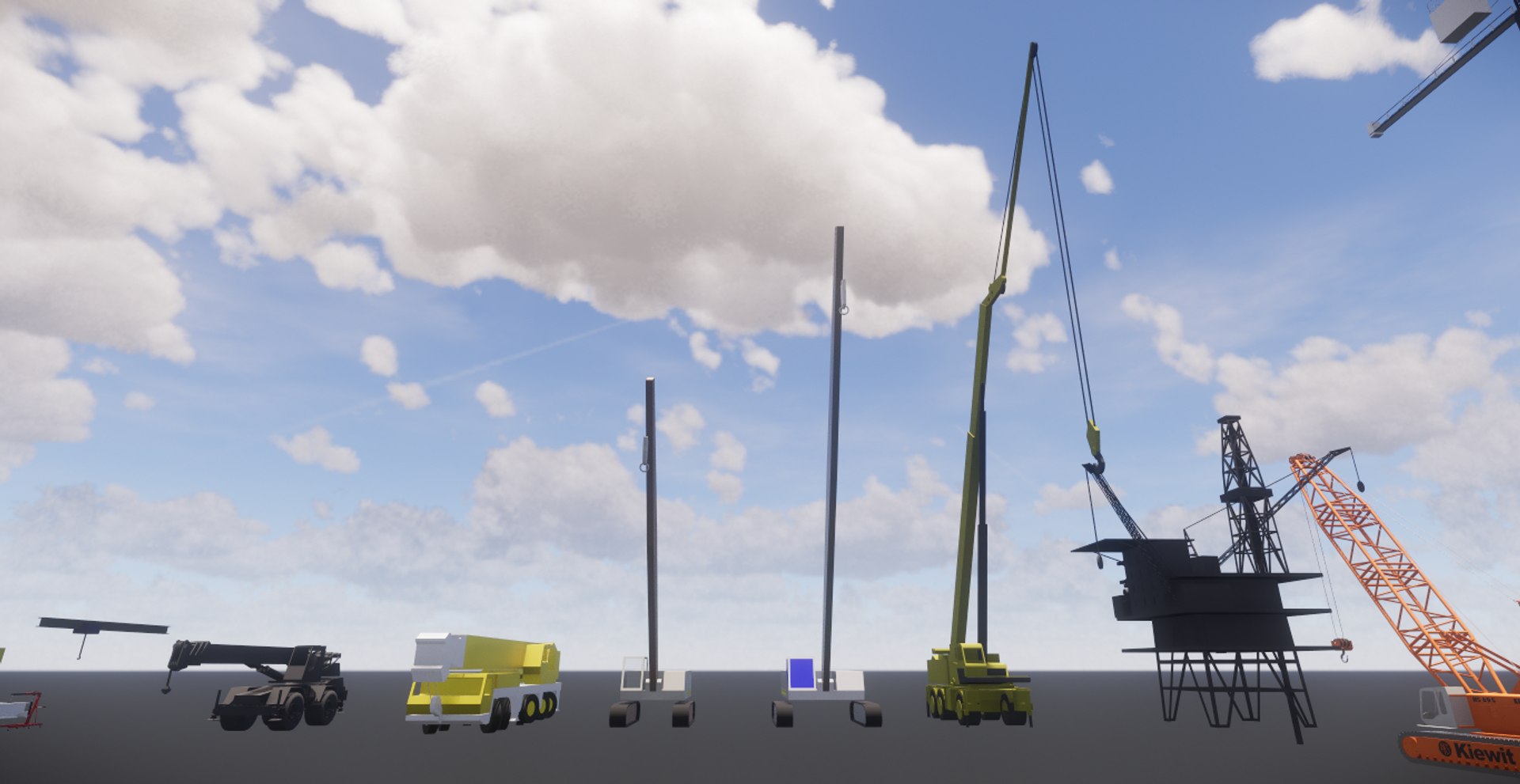 Revit 2015 20 cranes model - TurboSquid 1292136