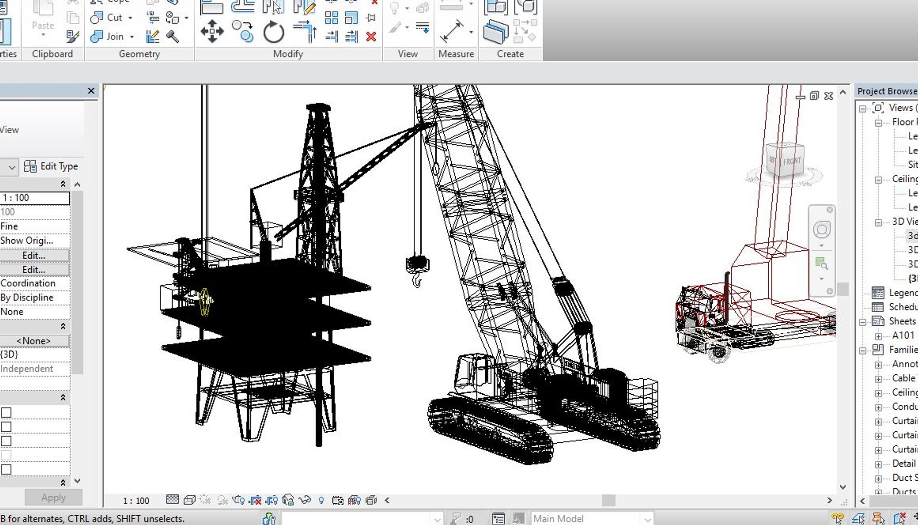 Revit 2015 20 cranes model - TurboSquid 1292136