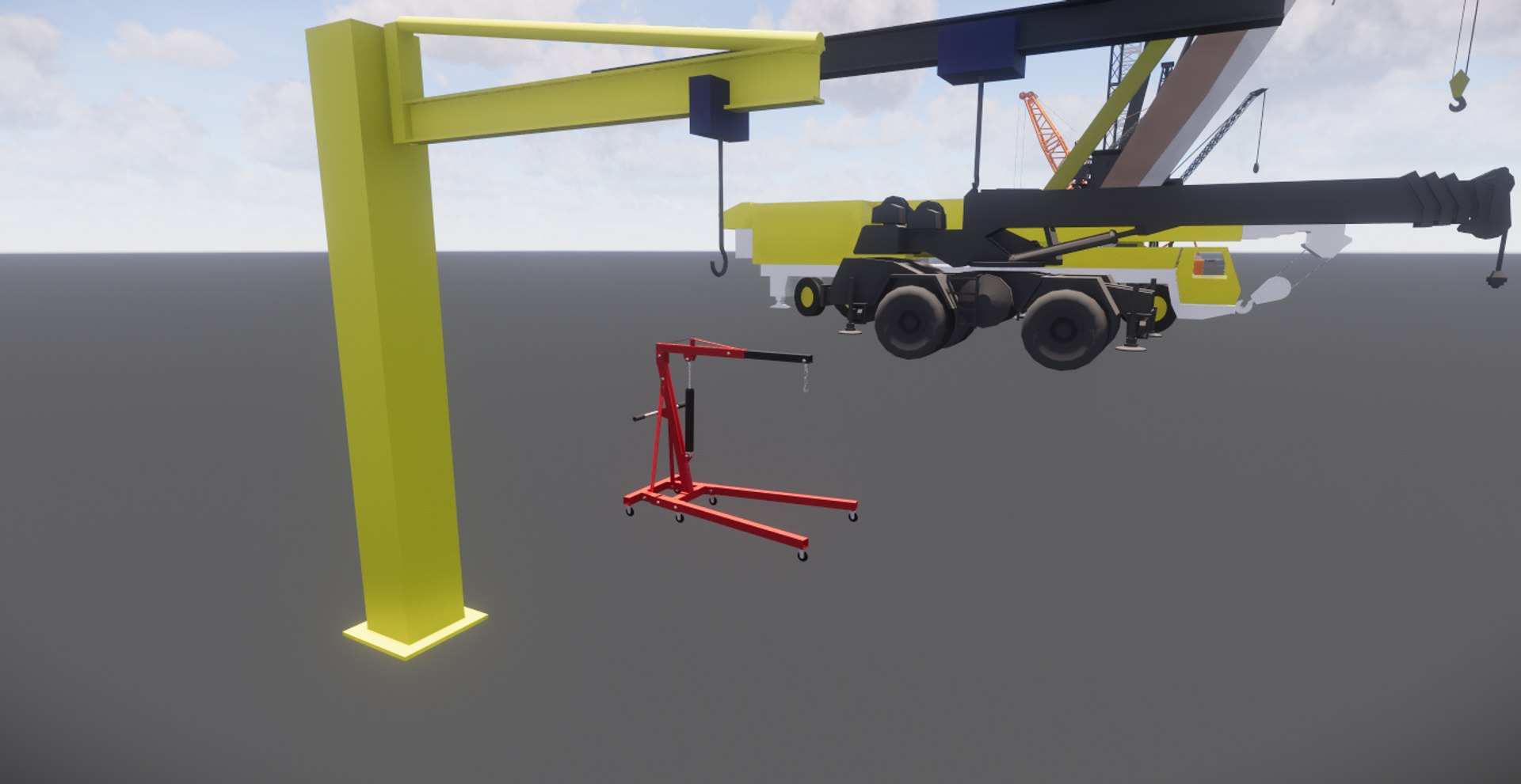 Revit 2015 20 cranes model - TurboSquid 1292136