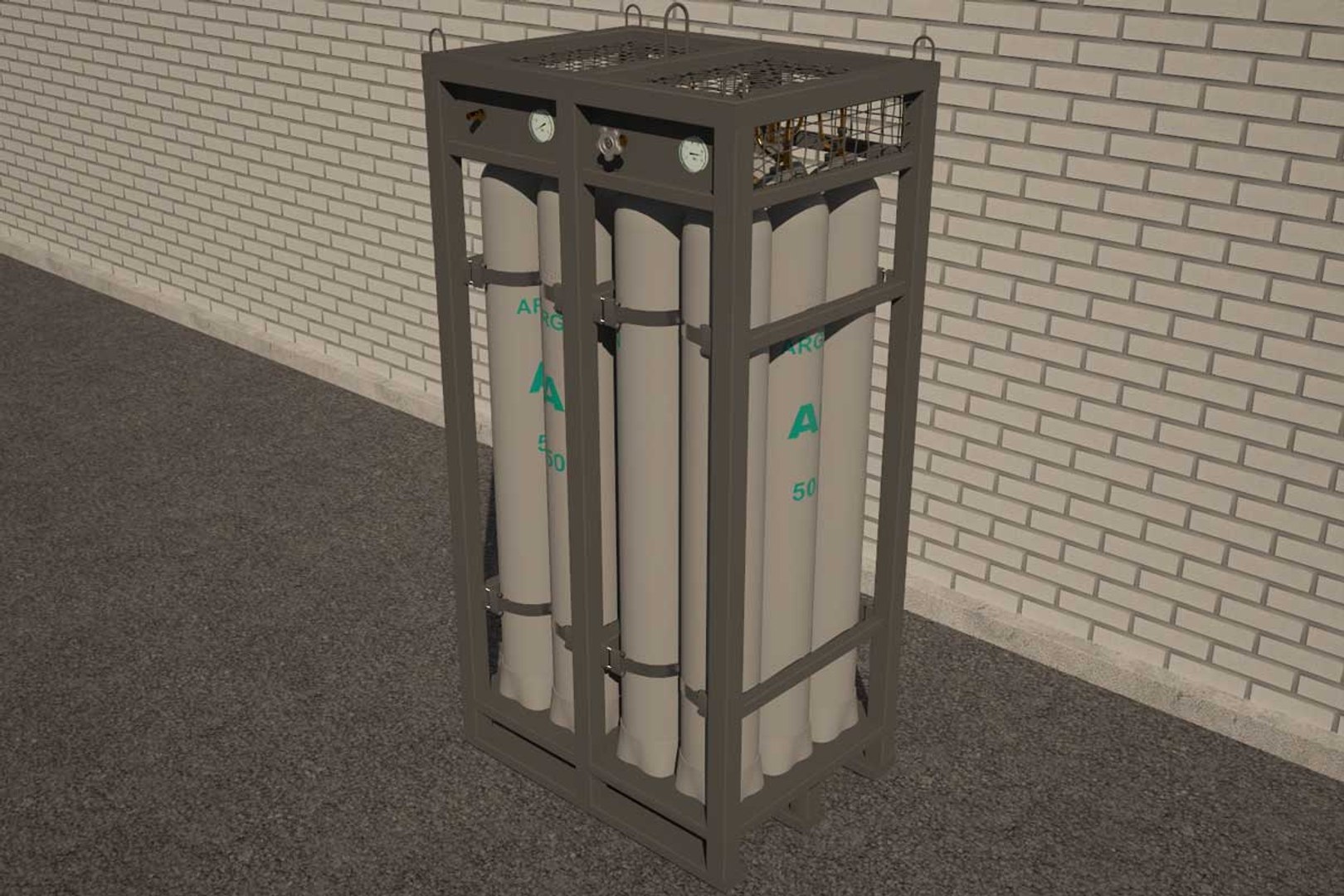 3D Argon - TurboSquid 1446126