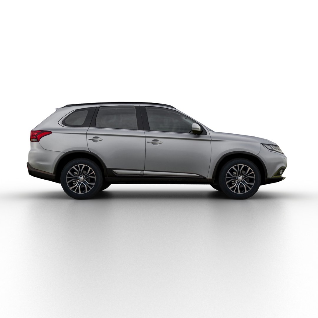 2017 Mitsubishi Outlander Model - TurboSquid 1162435