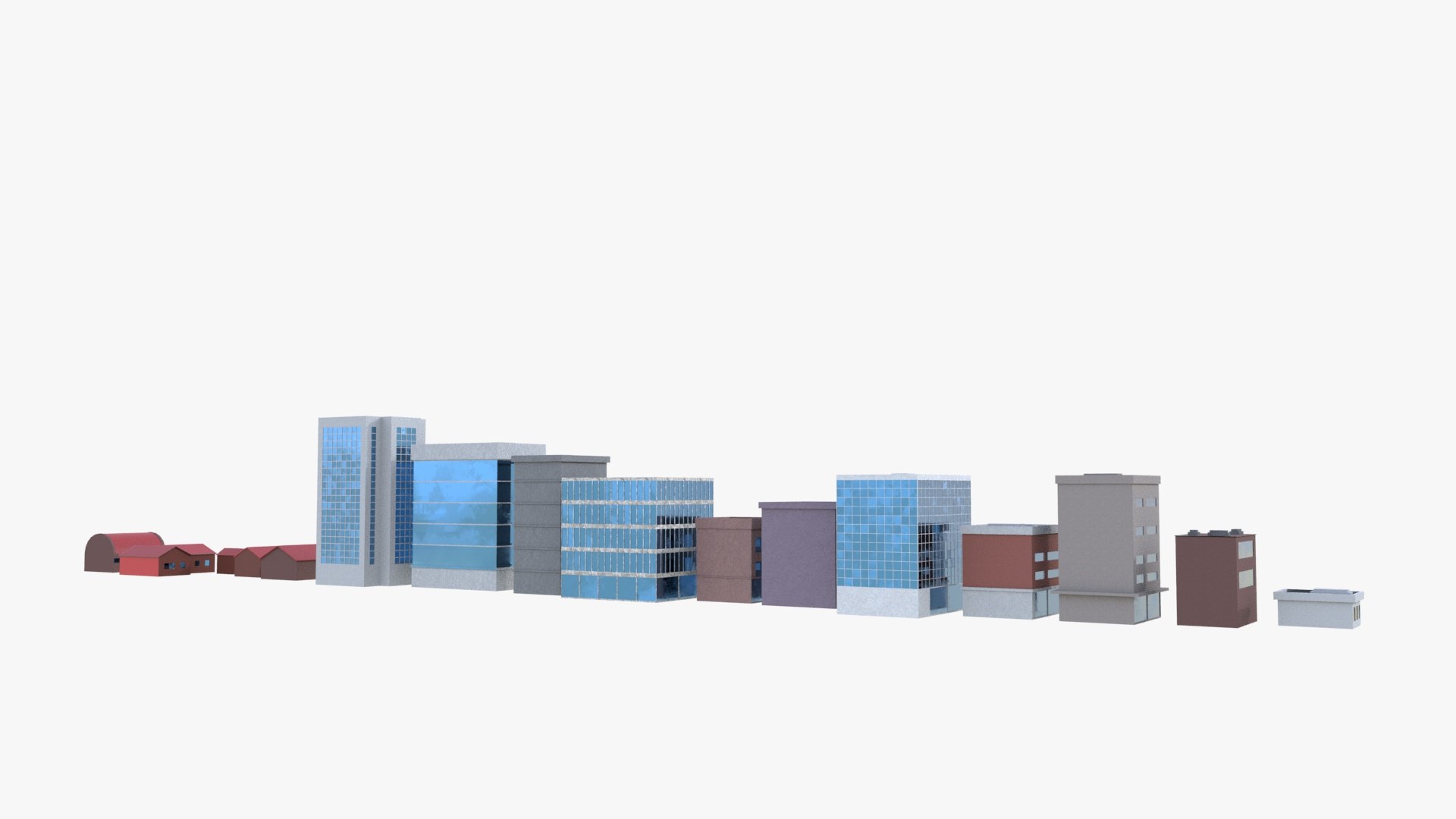 City Building Model - TurboSquid 1898336