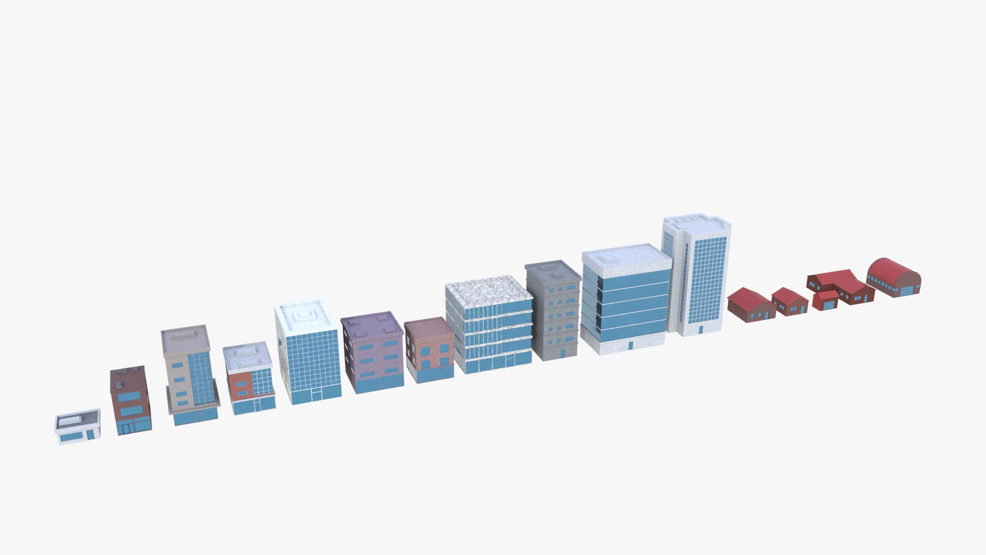 City Building Model - TurboSquid 1898336