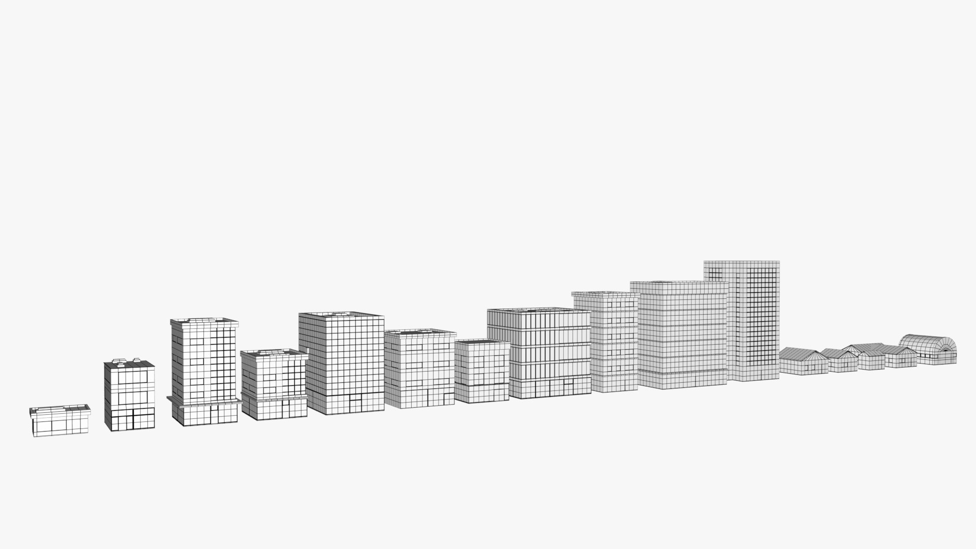 City Building Model - TurboSquid 1898336