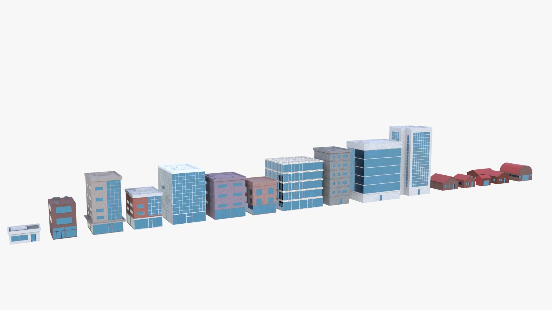 City Building Model - TurboSquid 1898336