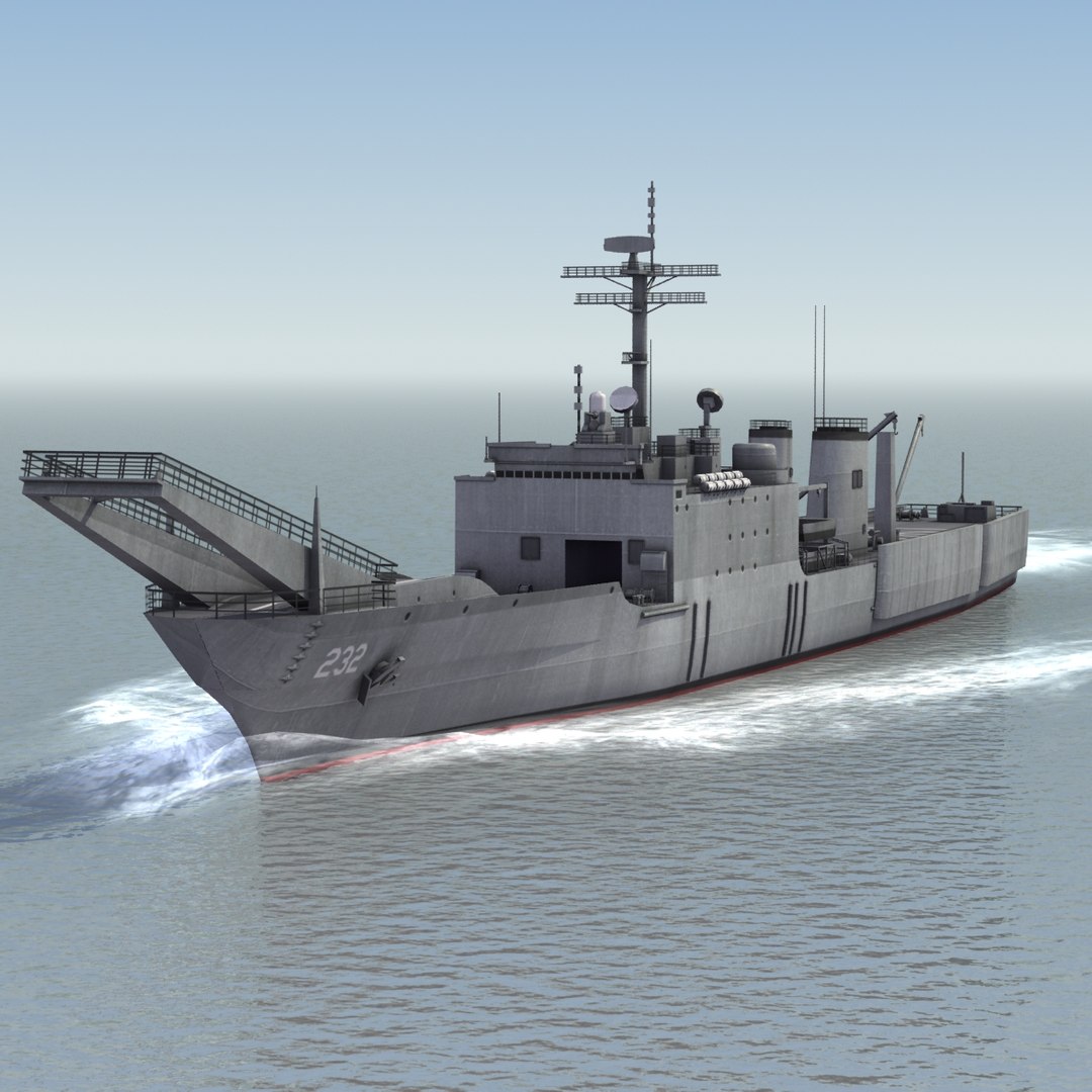 3d Chung Ho Lst Ship