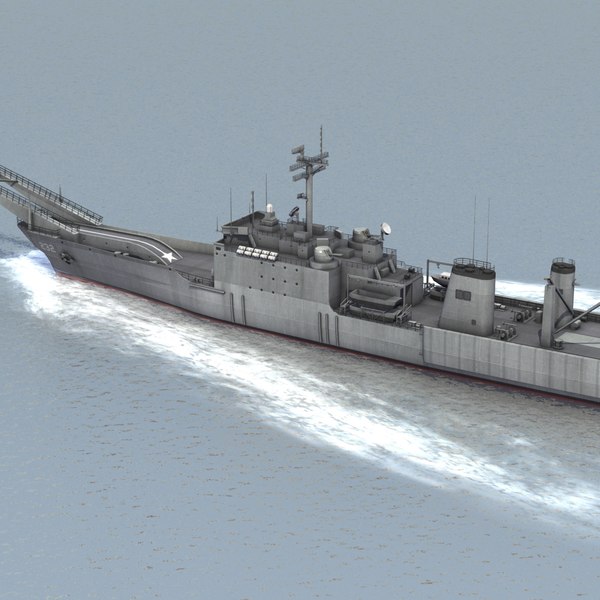 3d chung ho lst ship