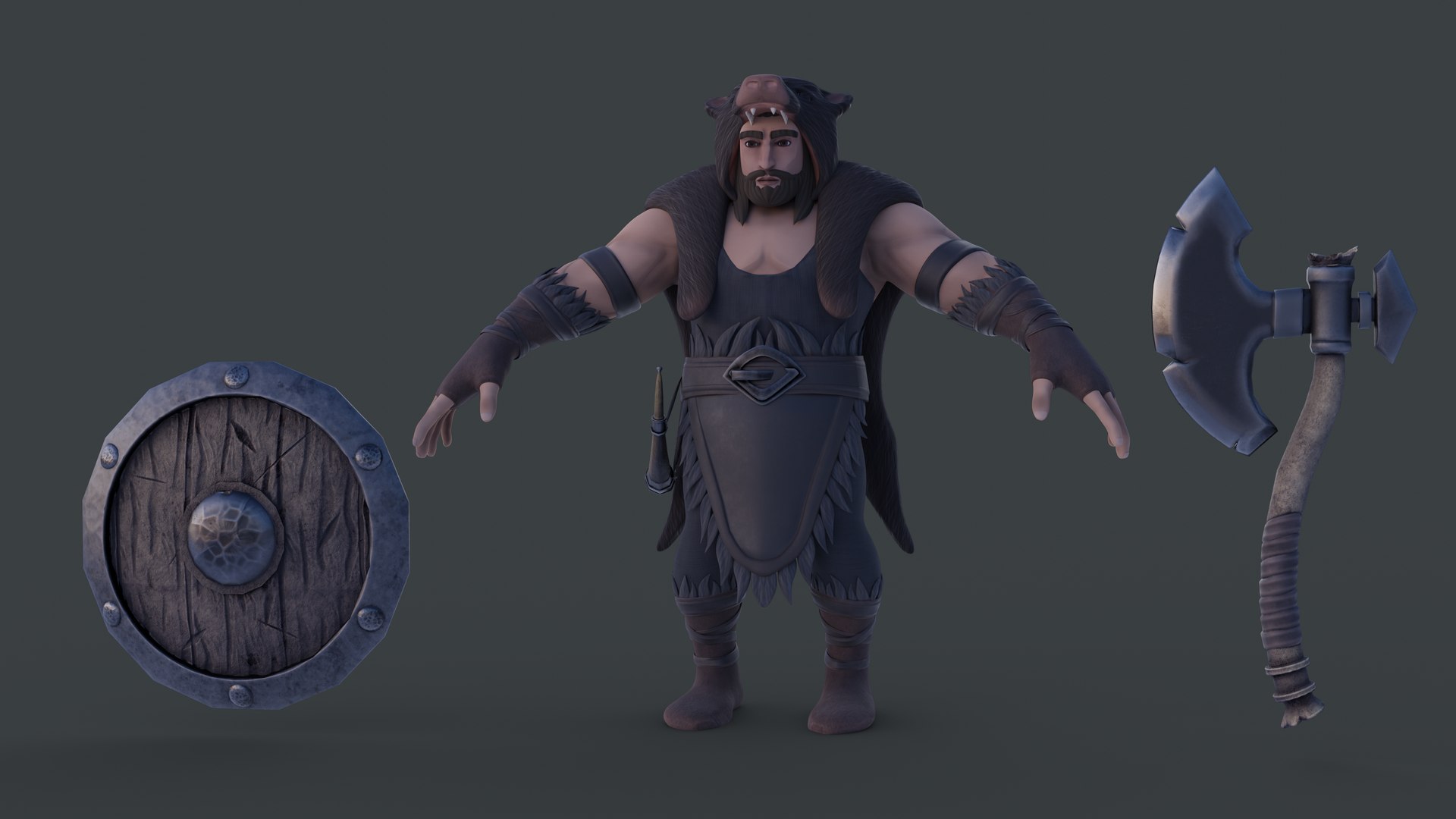 Viking Model - TurboSquid 1724263