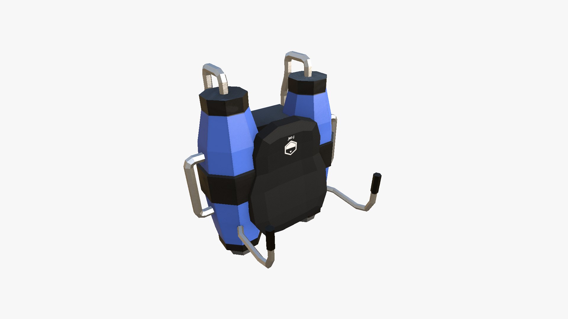Jetpack Low Poly J03 - SciFi Character Design 3D Model - TurboSquid 2256417