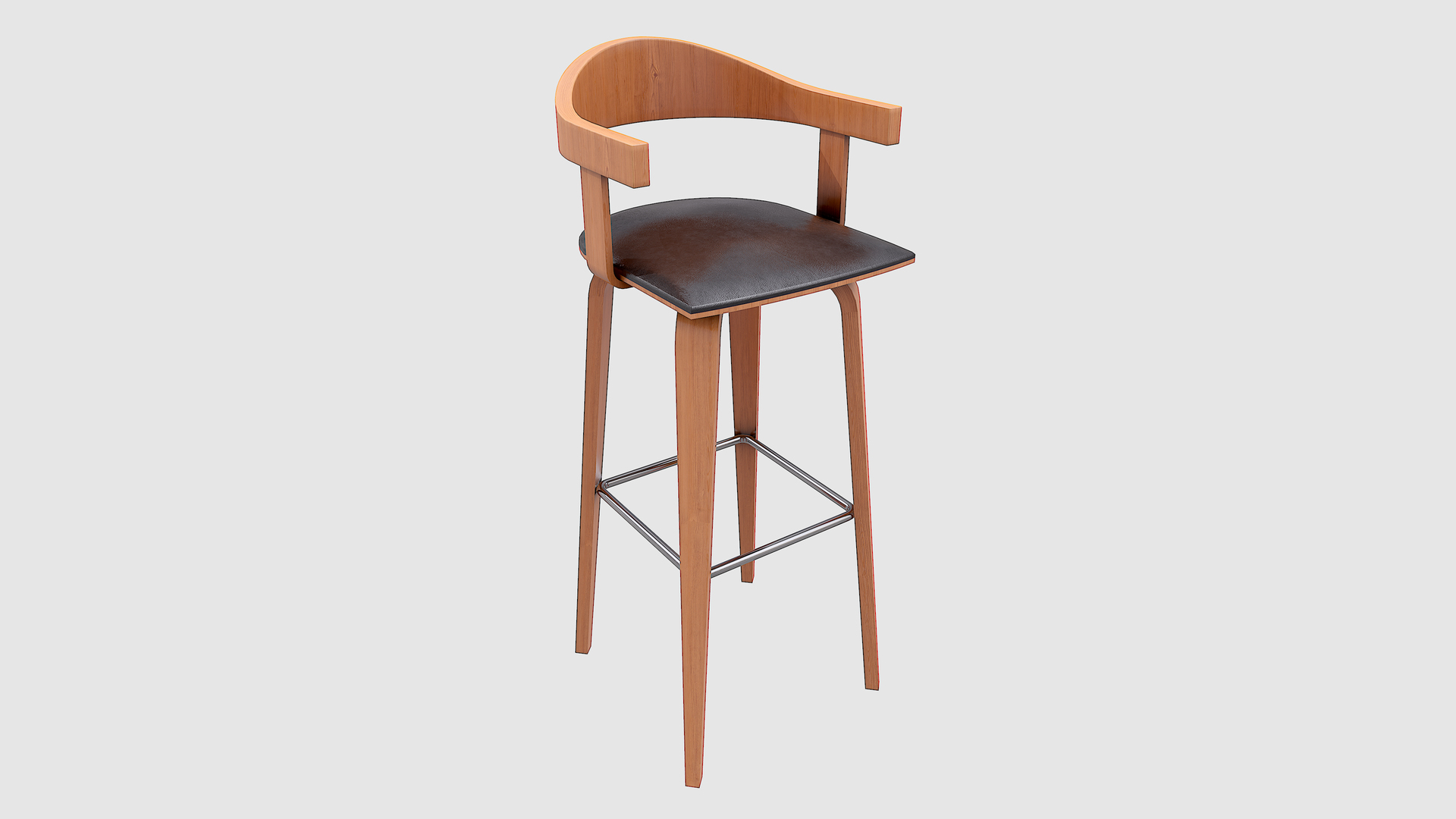 Stool 17 With PBR 4K 8K 3D Model - TurboSquid 2038723