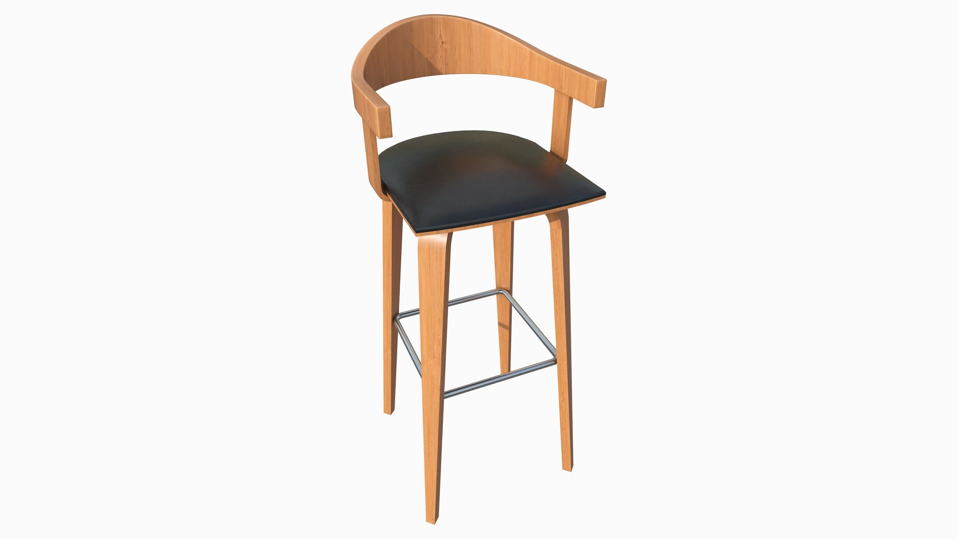 Stool 17 With PBR 4K 8K 3D Model - TurboSquid 2038723
